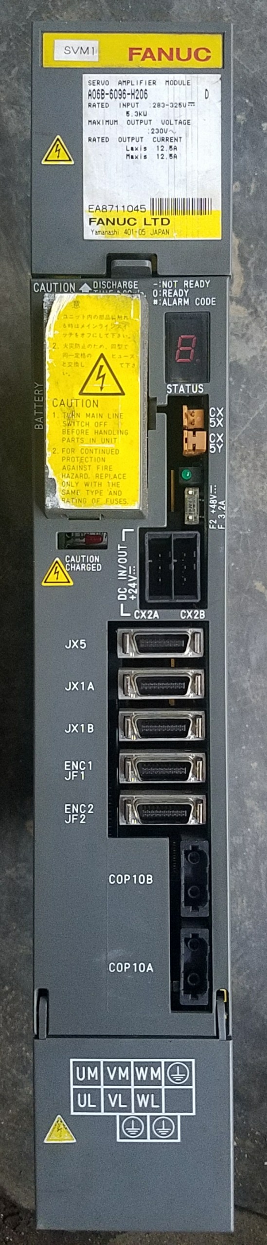 A06B-6096-H206 - FANUC SERVO Alpha 2 - Trục